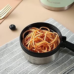 Murmioo Soup Thermos for Hot Food,Insulated Food Jar,Stainless Steel Vacuum Hot Food Lunch Containers,Hot & Cold Lunch Containers For Adults for Office,Outdoor (24oz/700ml) green