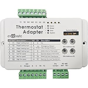 Cyclogic Thermostat Adapter for Samsung HVAC VRF Systems CL-IM08A – Compatible with All Third-Party Thermostats (Nest, Ecobee, INNCOM, and More)