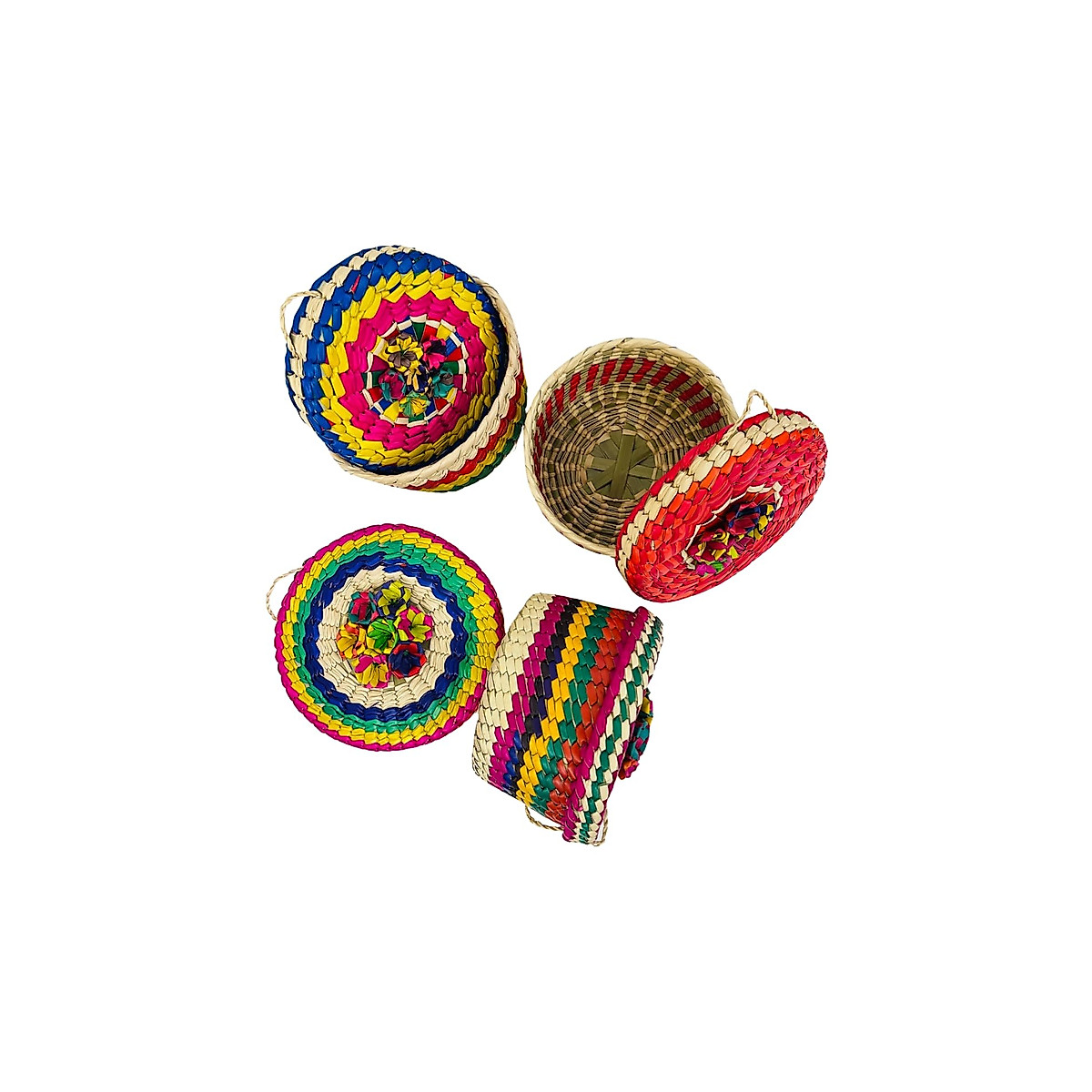 Leos Imports Handmade Mexican Palm Tortilla Basket, Tortillera Made in Mexico