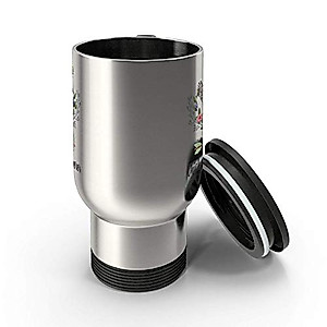 Funny Chicken Lover Cup - Boho Mug, Chicken Whisperer - 14oz Coffee, Tea Travel Mug