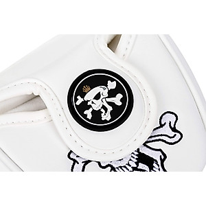 CNC GOLF King Skull White MALLET Putter Cover Headcover for Scotty Cameron Taylormade Odyssey 2ball