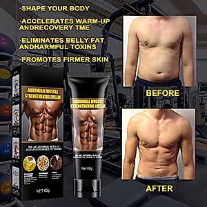 Fyins CC Gynecomastia Cream, Sculptique Gynecomastia Cream, Sculptique Abs Sculpting Cream, Sculptique Gynecomastia Chest Cream, Neigeuses Sculptique for Men (5 PCS)