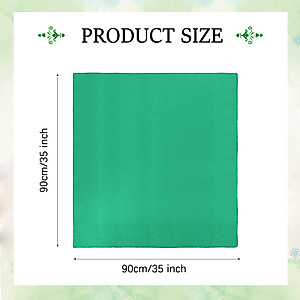 16 Pieces 35 Inch Satin Hair Scarf Women Silk Head Scarf Bulk Neck Scarf Large Square Hair Scarf for Sleeping Solid Color Lightweight Hair Wrapping at Night