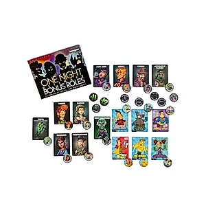 Bezier Games One Night Ultimate Bonus Roles, New Roles for One Night Ultimate Werewolf, Family Friendly Party Game, Fun Game for Kids & Adults