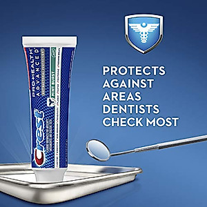 Crest Pro-Health Advanced Antibacterial Protection Toothpaste, Mint Burst, 5 Oz (Pack of 4)