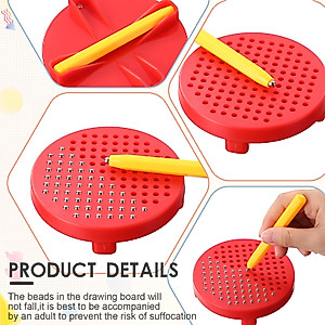 Epakh 3 Pack Magnetic Drawing Board for Kids Magnet Toys for Toddlers Airplane Travel Road Trip Car Trip Essentials for Kids Gift Drawing Stylus Erasable Reusable Magnetic Dot Board