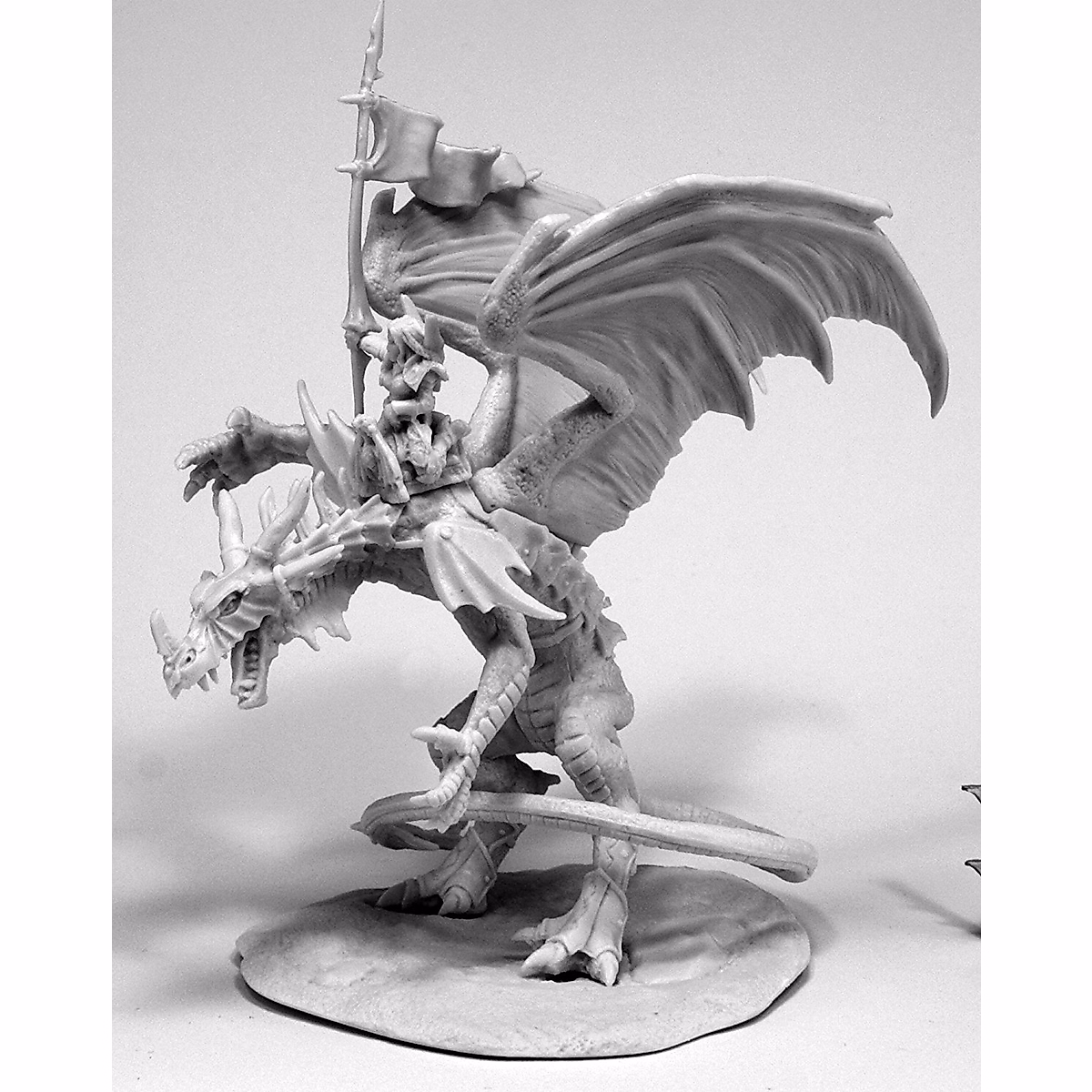 REAPER Miniatures 77557 Kyra and Lavarath (Dragon and Rider), Bones Miniature