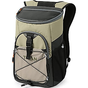 Arctic Zone Titan Deep Freeze 24 Can Backpack Cooler, Moss