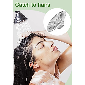 50pcs Mesh Sink Strainer, 2.75" Top/1" Stainless Steel Slop Basket Filter Trap, Metal Bathtub Kitchen Drain Strainer, Hair Basket Drain - Fits Most Kitchen Sinks, Bathroom Sinks,Shower Drains