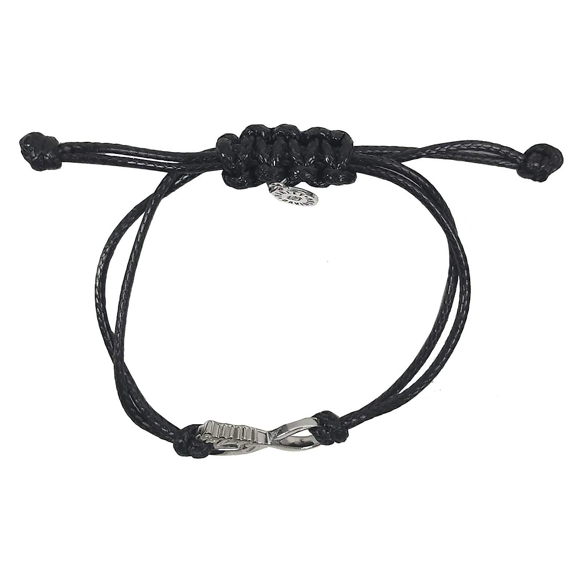 Harley-Davidson Women's Harley Infinity Wax Adjustable Cord Bracelet HDB0423