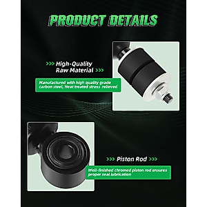SCITOO Shocks Absorbers, Front Rear Gas Struts Shock Absorber Fit for 1999 2000 2001 2002 2003 2004 for Ford for F-250 Super Duty,1999 2000 2001 2002 2003 2004 for Ford for F-350 Super Duty Set of 4