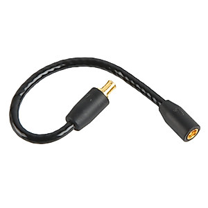 Jerys MMCX to A2DC Cord, MMCX to A2DC Adapter Cable Gold Plated Interface Plug and Play for CKS1100 for E70, Balanced Female Portable Headphone Adapter Cable