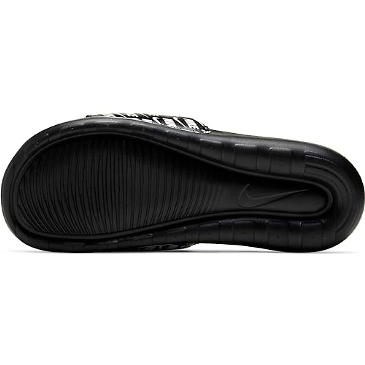 Nike Men's Victori One Slides, Black/White-black, 9