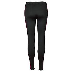 adidas Kids Girls' Performance Tight Three Stripe Leggings - XL - Black/Pink