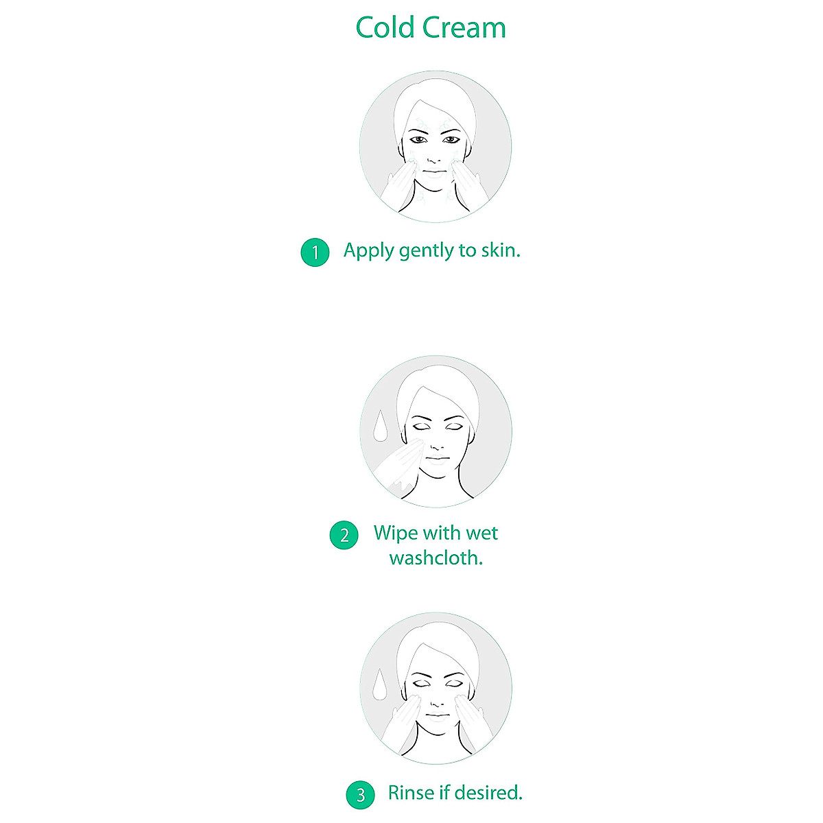 POND'S Cold Face Cream, Skin Care Facial Cleanser for All Skin Types, Deep Moisturizing Face Wash & Makeup Remover, 9.5 oz, 3 Pack