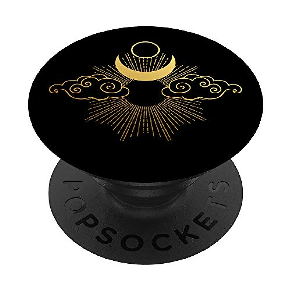 Occult Moon Esoteric Occultism Tarot Card Witchcraft Alchemy PopSockets PopGrip: Swappable Grip for Phones & Tablets