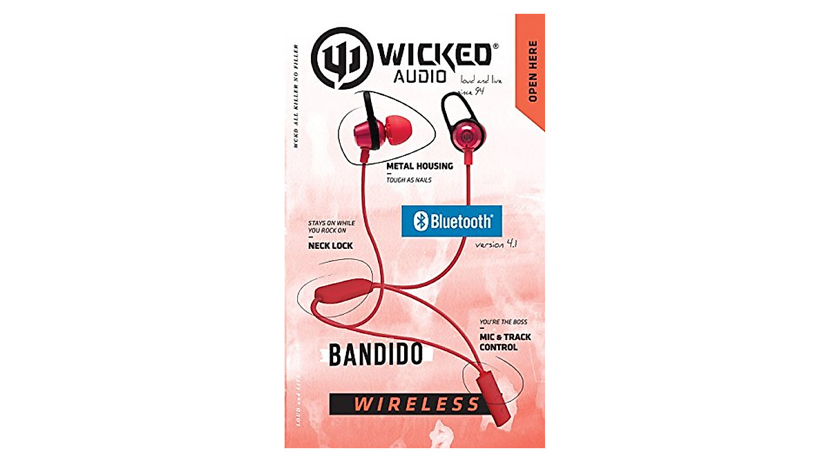 Wicked Audio Bandido Wireless Earbuds - Bluetooth, Enhanced Bass