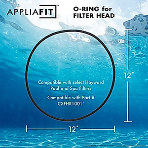 AppliaFit Filter Head O-Ring Compatible with Hayward CXFHR1001 and RGX45G for Select Pool Filters