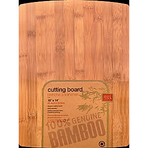 GoodCook Bamboo Cutting Board, 10-inch by 14-inch