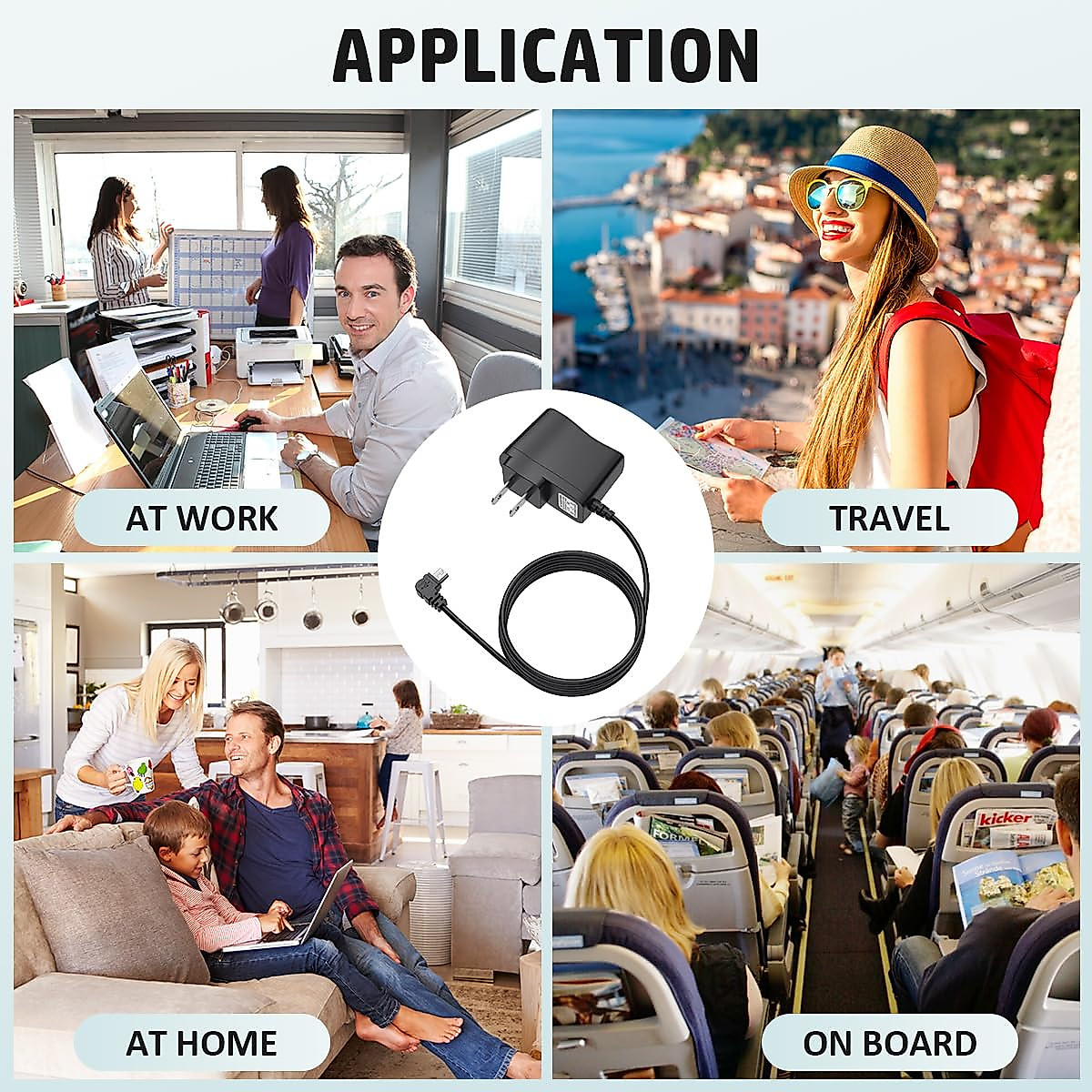 Eagleggo Power Supply Adapter for Zoom Recorders H1, H2n, H5, H6, Q2HD, Q4, R8 AC Adapter Wall Charger