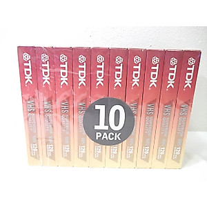 Standard Grade Video Tape 10 Pack (Pack of 1)