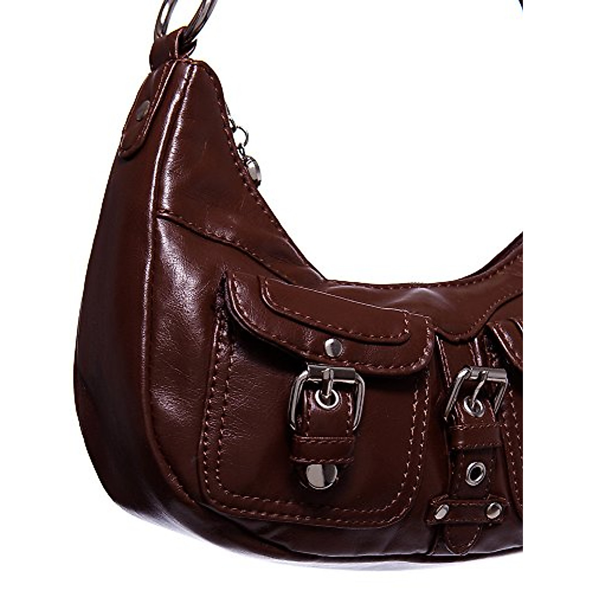 Handbags For All Silver Studded Hobo women handbag Shoulder Handbag