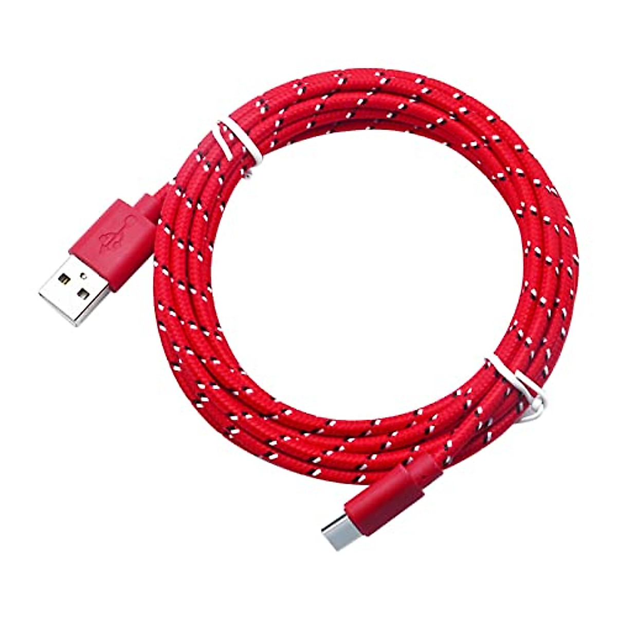 BGNTBUK C Cable 3M Type C to Type C Extension Cable Mobile Phone Charging Cable Charger Data Cable Connection Cable Silicone Smooth on Slow