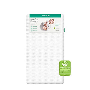 Newton Baby Mini Crib Mattress 24" x 38" - 100% Breathable Proven to Reduce Suffocation Risk, 100% Washable - Removable Cover Included, GREENGUARD Gold