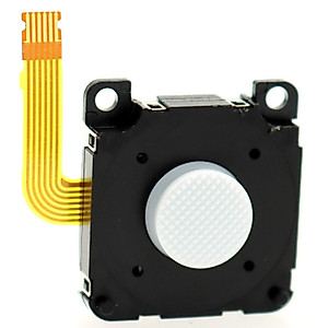 Deal4GO NEW 3D Analog Joystick Control Button Rocker Replacement for Sony PSP GO White