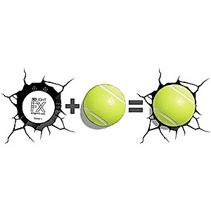 3DLightFX Sports Tennis Balls 3D Deco Light