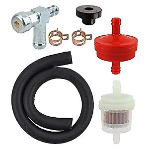 MOTOALL Fuel Gas Tank Grommet Bushing Shut Off Valve Kit for Craftsman Coleman Generator