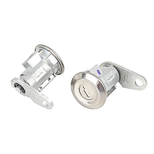 X AUTOHAUX Pair Door Lock Cylinder with 2 Keys for Ford for Ranger 1983-1992