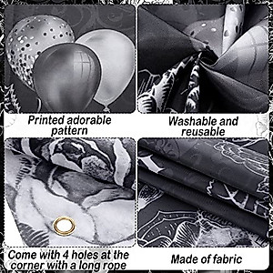 Death to My Twenties Decorations Rip to My 20s Door Cover 30th Birthday Party Backdrop Skull Door Banner for Death to My 20s Party Supplies Background Photo Props