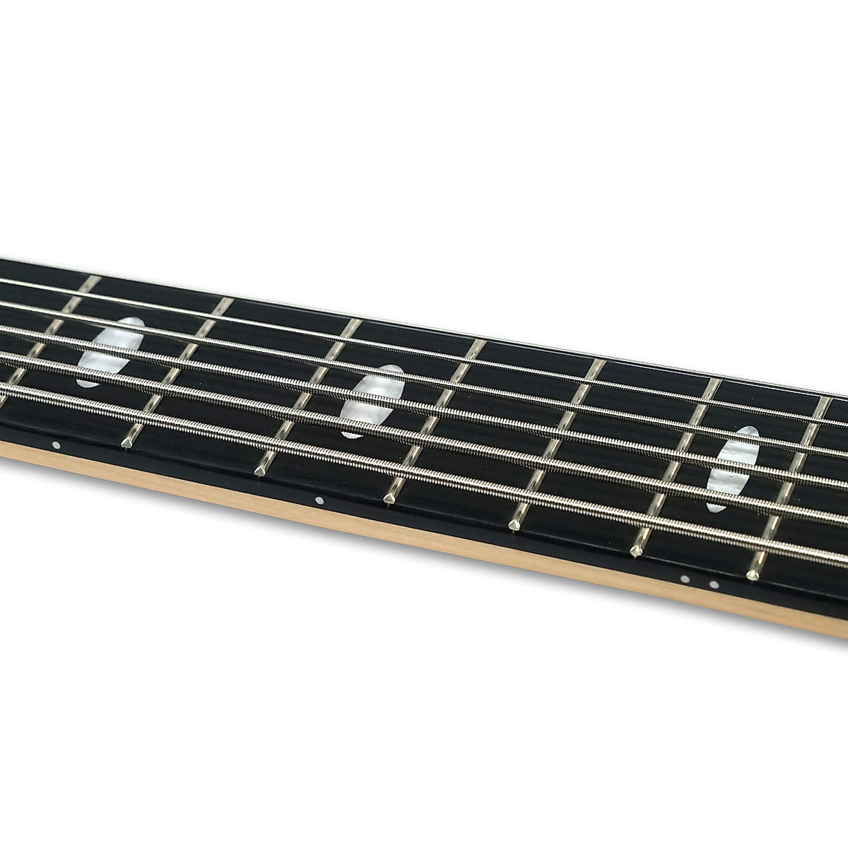 6 String Electric Bass Guitar Millettia Laurentii+Okoume body maple neck