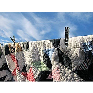 Henry Berry & Dairy Extreme Clothespins | Solid 304 Stainless Steel | 20 Pack | Heavy Duty | Anti-Rust | Laundry Pins | Clothes Pins | Chip Clips | Lifetime Product | No Plastic | Made in Italy