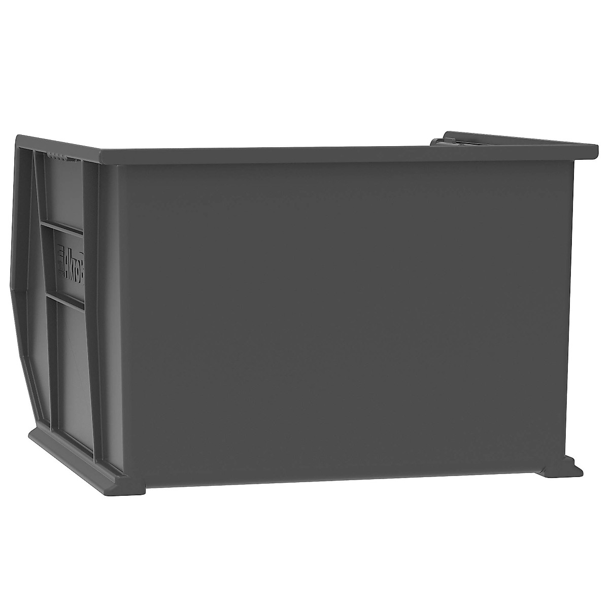 Akro-Mils 30270 AkroBins Plastic Hanging Stackable Storage Organizer Bin, 18-Inch x 16-Inch x 11-Inch, Black, 3-Pack