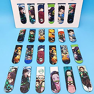 Anime Bookmark Cute Bookmark Anime School Supplies Anime Merch Anime Stuff (GUI bookmark-18pcs)