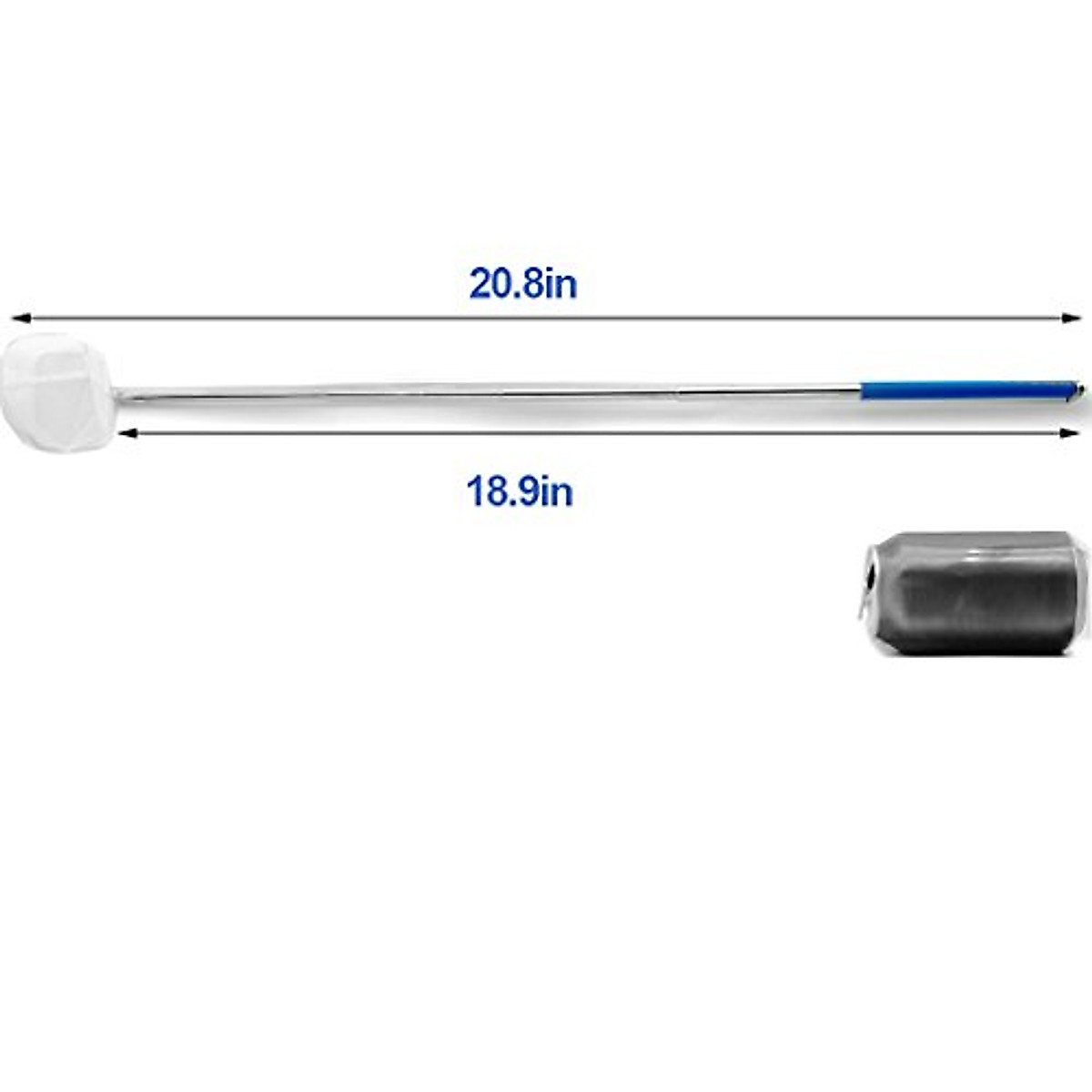 Upettools Fish Shrimp Skimming Net Fine Mesh Extendable Stainless Steel Handle Fishing Net for Aquarium Fish Tank Pond Creek