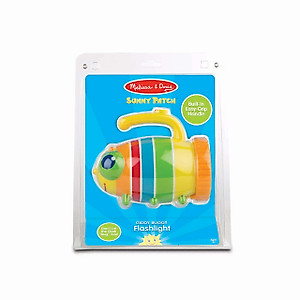 Melissa & Doug Sunny Patch Giddy Buggy Flashlight With Easy-Grip Handle - Toddler Flashlight, Flashlight For Kids Ages 3+
