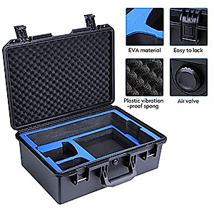 Hard Shell Travel Carrying Case Bag Compatible with PS5 Console Games Accessories with Removable Ergonomic Strap Anti-Fall Shockproof Waterproof Backpack for Digital Edition & disc Edition