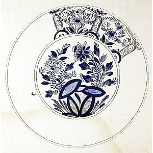 An original design for a porcelain plate