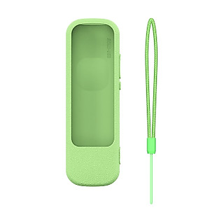 Roku Voice Remote Cover for Roku RC580,Select Series HD TV 2024,Stick 4k+,RCA1R 2022,RCAL7R Remote Shockproof Silicone Protective Case for Streaming Stick 4K with Remote Loop(Glow Green)