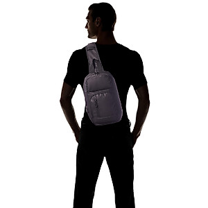 TUCUXY Sling Backpack for Men Cross Body Shoulder Bag with USB Waterproof Lightweight 10.5 Inch