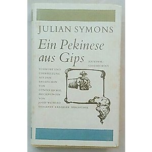 Ein Pekinese Aus Gips