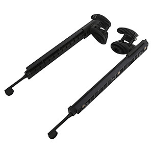 NovelBee Pair Adjustable Locking Foot Braces Pedals Foot Pegs for Kayak Boat Direction Control (Left and Right)