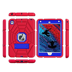 Grifobes for iPad Mini 5/4 Case 2019/2015, Heavy Duty Shockproof Cover with Stand for iPad Mini 5th / 4th Generation 7.9 inch for Kids Boys