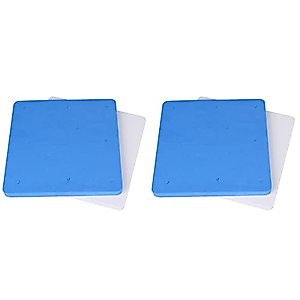 Luxshiny 4 Pcs Fondant Flower Foam Cake Decoration Flower Sponge Mat Fondant Shaping Sponge Pad Cupcake Decorating Cake Tray Appliques Embellishments Shaping Pad Stereotypes Shaping Disc