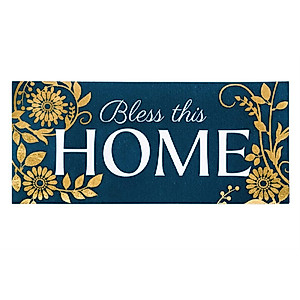 Evergreen Sassafras Bundle - Set of 5 All Seasons Interchangeable Entrance Doormats | Indoor and Outdoor |22-in x 10-in doormats and 30-in x 18-in Tray | Non-Slip Backing | Low Profile | Home Décor
