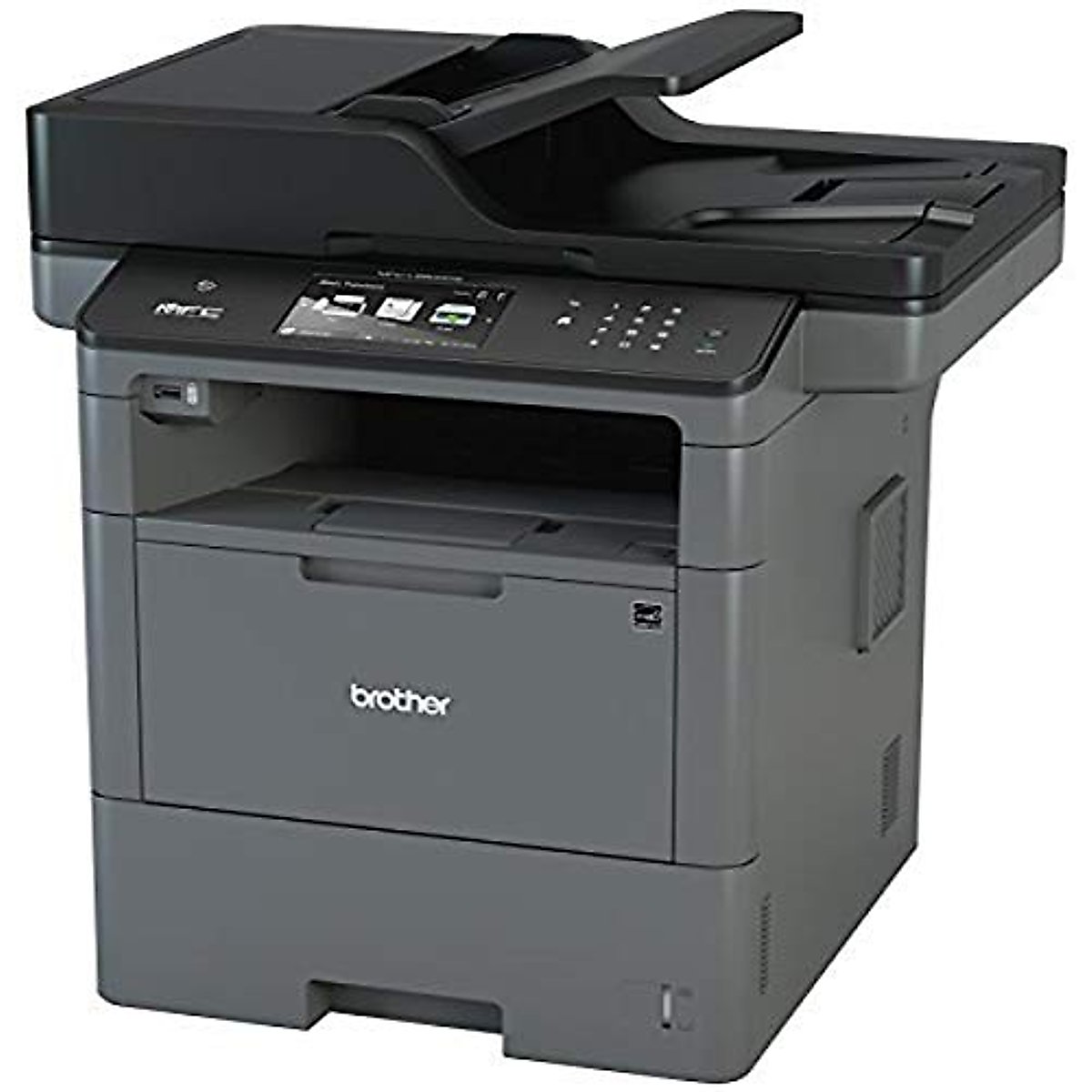Brother MFC-L6800DW Monochrome Laser, All-in-One Printer, with Additional Lower Paper Tray (520 Sheet Capacity)