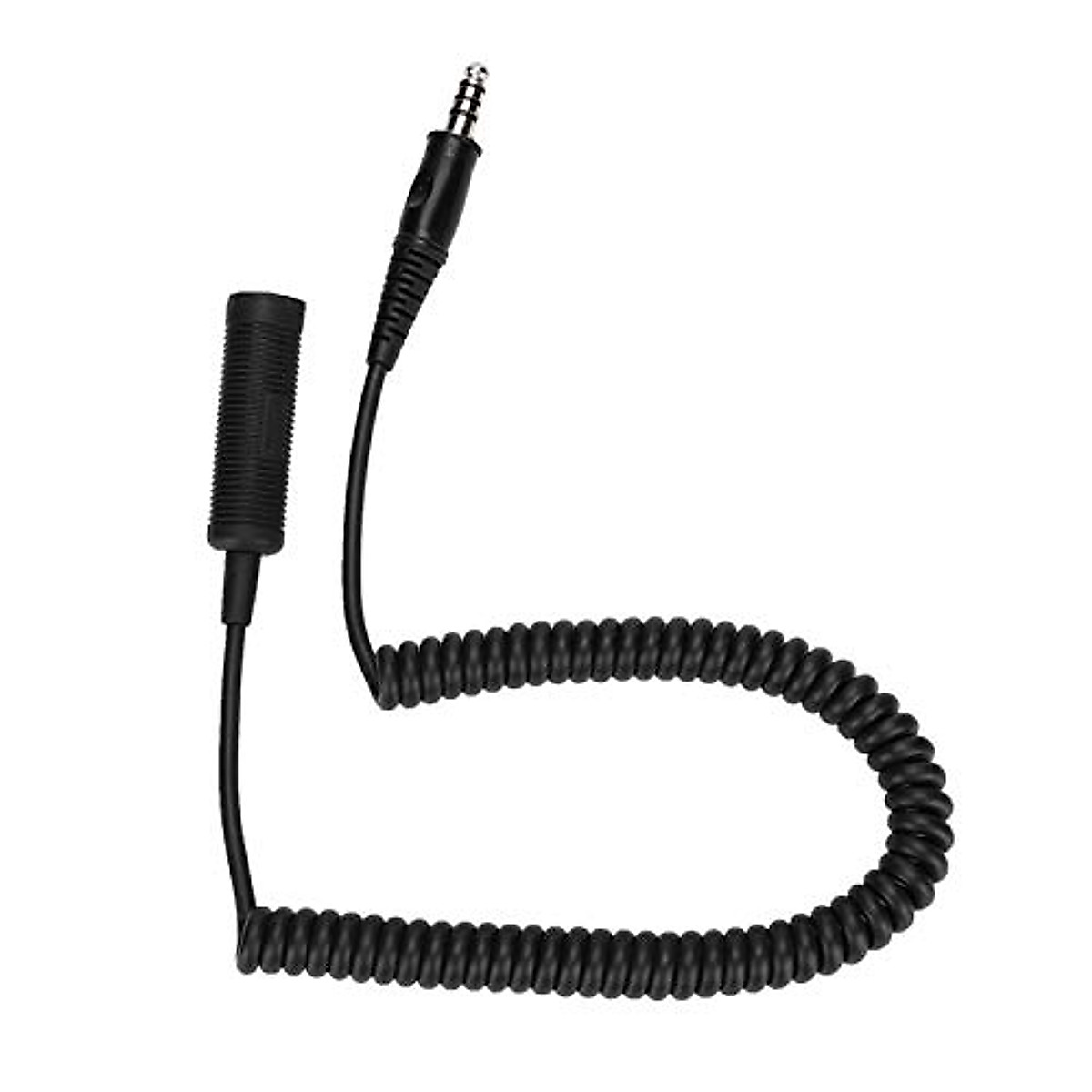 Demeras Headphone Extension Line U-92A/U to U-174/U Plugs Headphone Extension Cable Connect to Helicopter